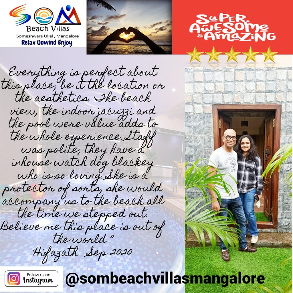 Among The Best Beach Resorts In Mangalore|Som Beach Villas - Som beach ...